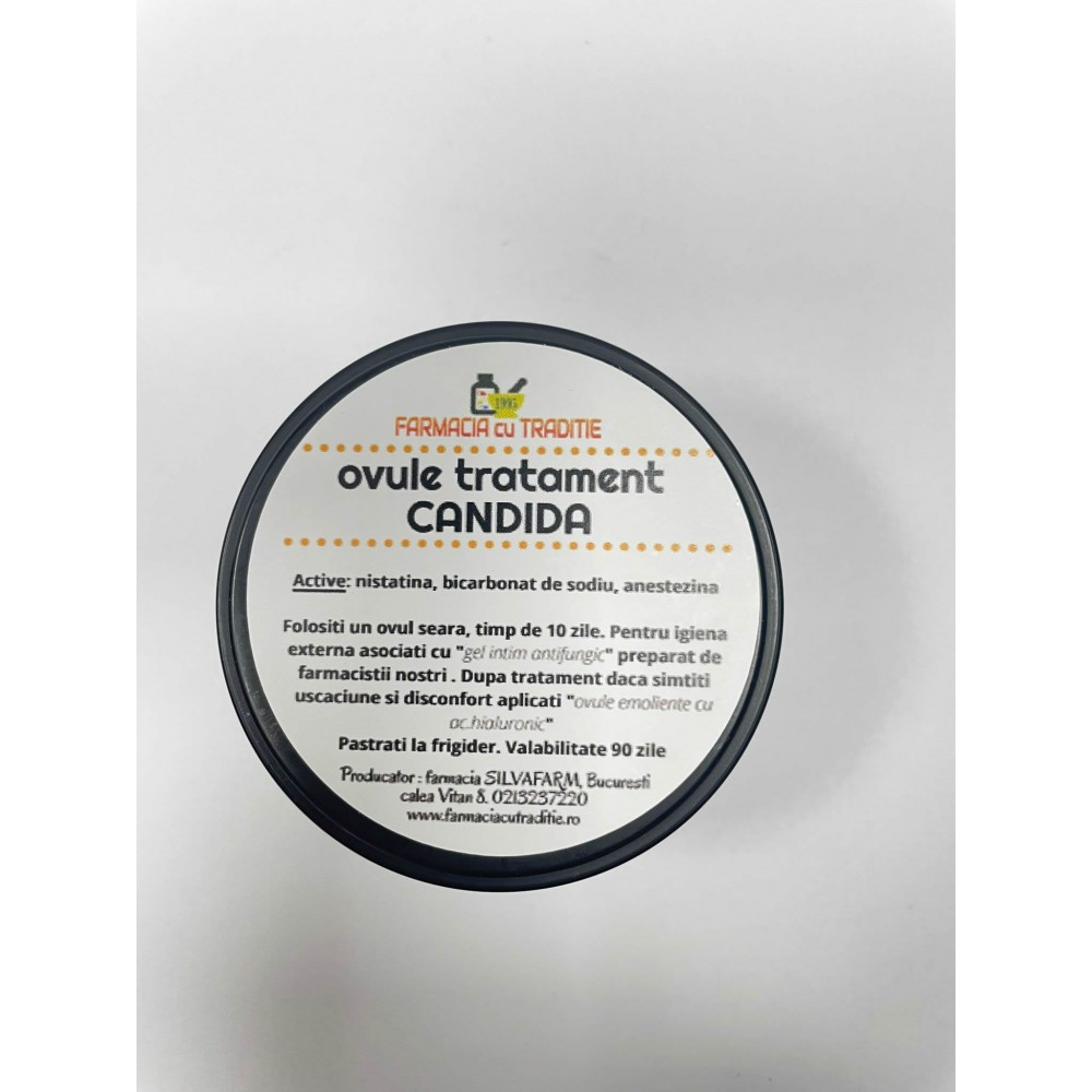 TRATAMENT CANDIDOZA VAGINALA 10 ovule