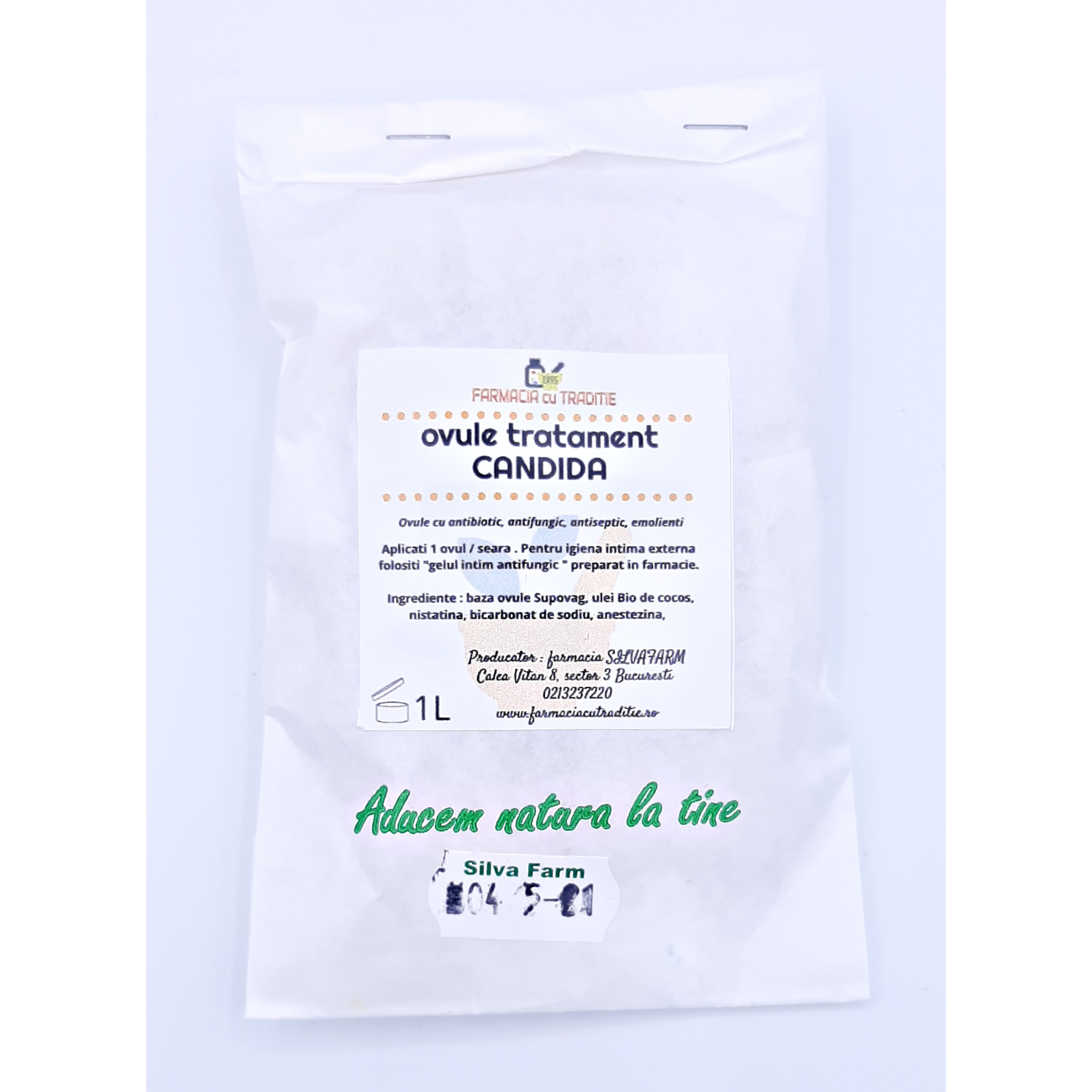 TRATAMENT CANDIDOZA VAGINALA 10 ovule