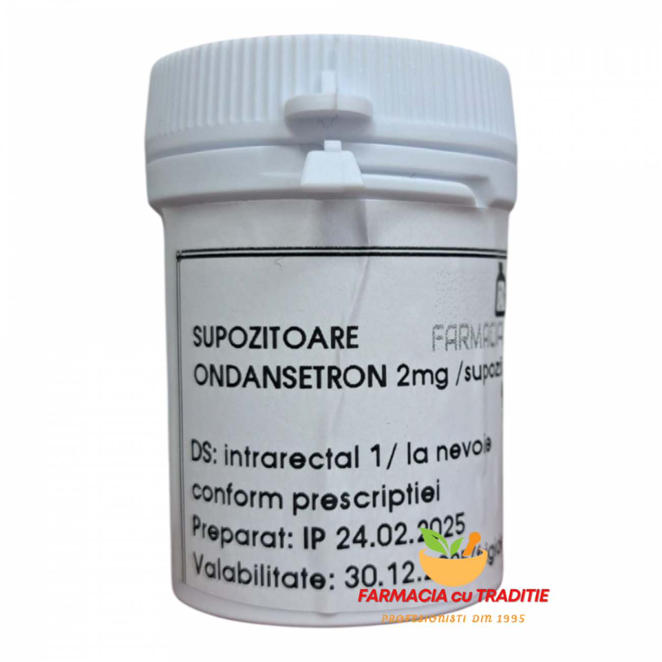 ONDANSETRON SUPOZITOARE 2MG x 5. Preparat in Laborator